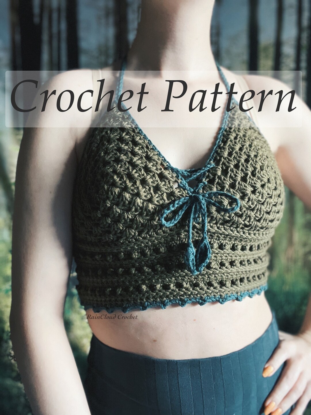 Forest Fae Top Pattern Crochet Pattern - Etsy