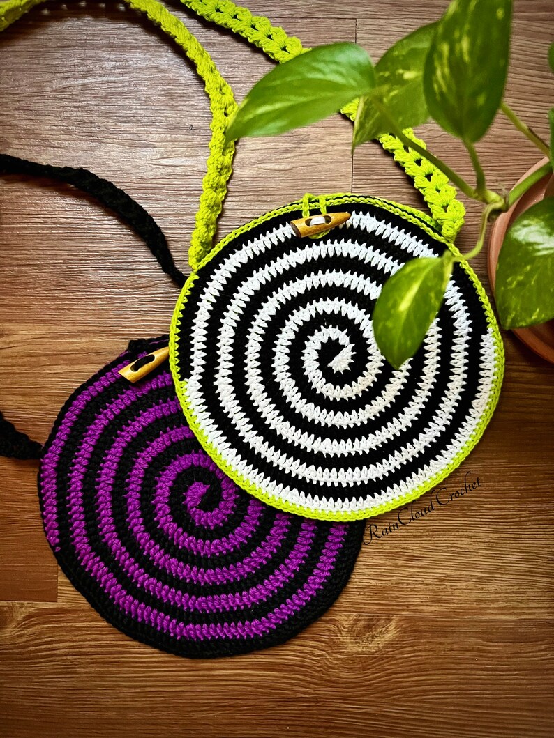 Spiral Bag Crochet Pattern Crochet Digital Pattern Crochet - Etsy