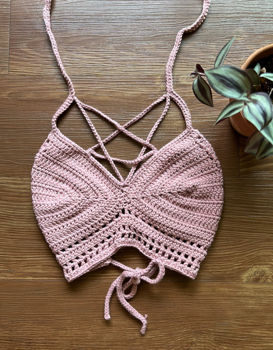 Crochet Pentagram Top Crochet Halter Top Crochet Crop Top - Etsy