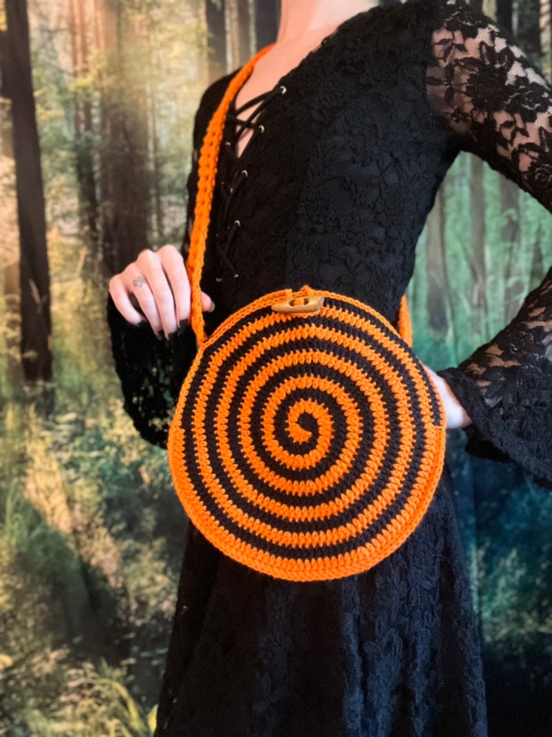 Crochet Spiral Bag, Crochet Bag, Crochet Spiral, Crossbody Bag ...