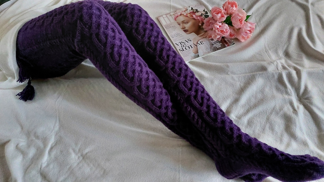 EXTRA LONG Wool Socks, Made by Order, High Quality and Natural Wool ...