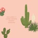 Cactus Southwest Desert Clip Art - Hand Drawn Cactus and Desert Plants ...