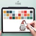 Procreate Color Palette | Color Swatches | Procreate Tools | iPad Tools ...