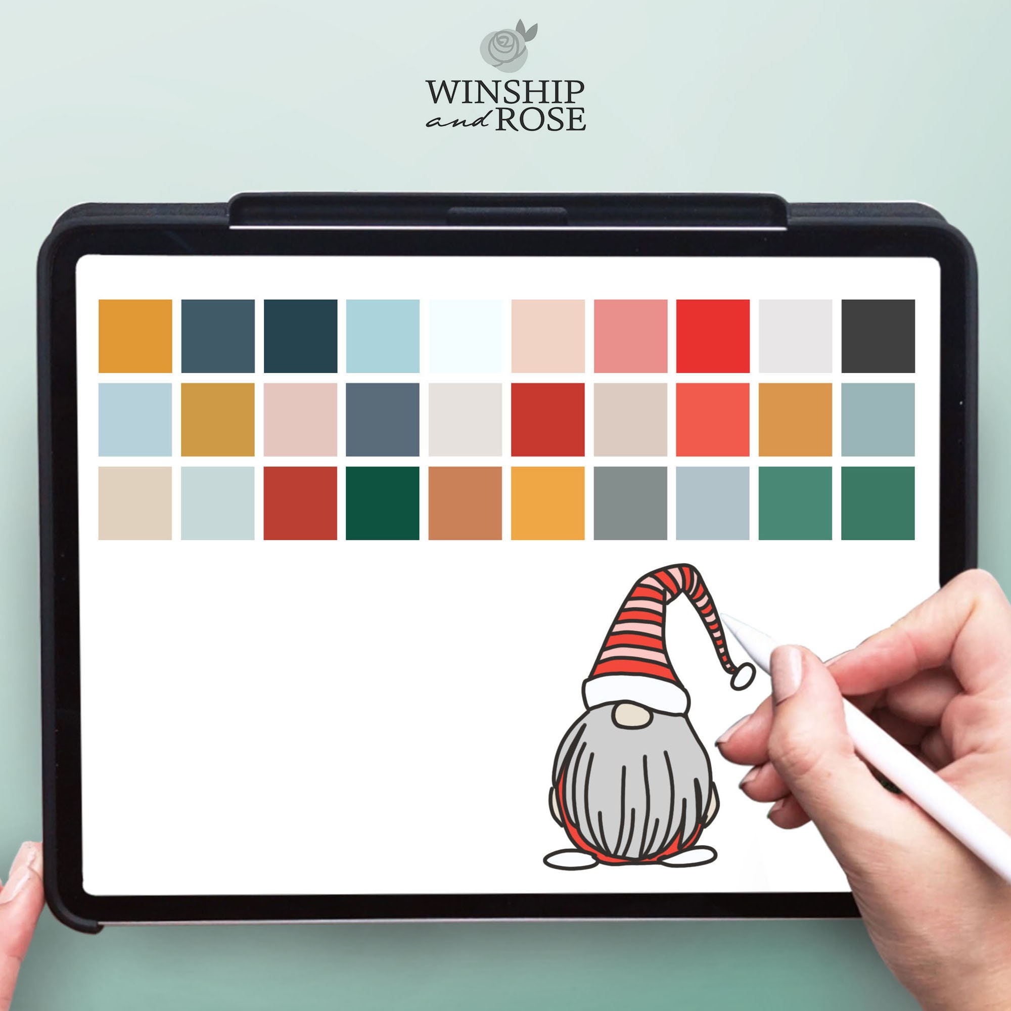 Procreate Color Palette Color Swatches Procreate Tools iPad Tools ...