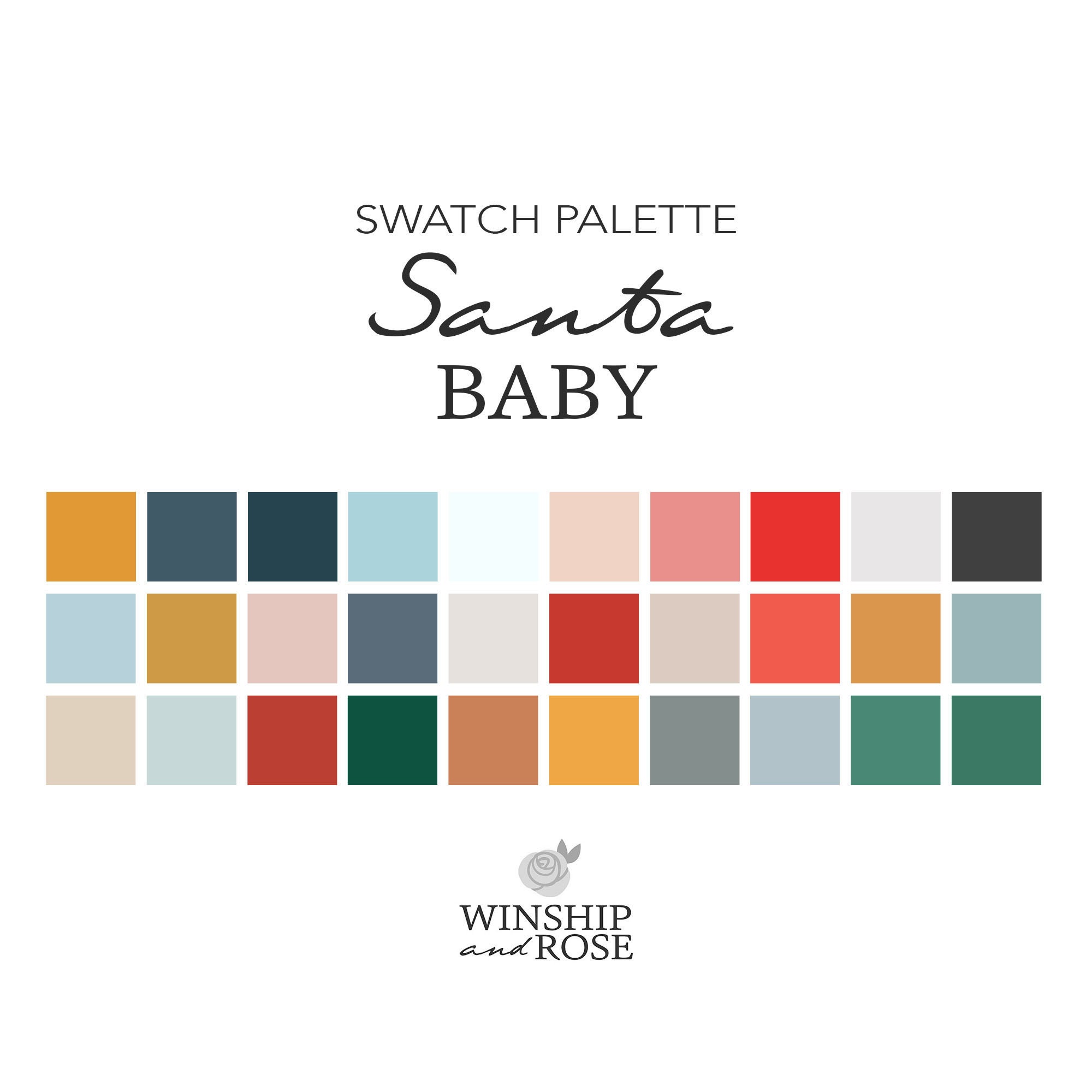 Procreate Color Palette Color Swatches Procreate Tools iPad Tools ...