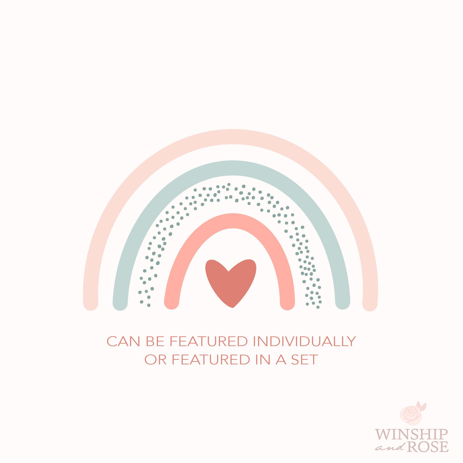 Rainbow Clip Art - Hand Drawn Rainbow Doodle Graphics - 24 Rainbow ...