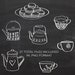 Teatime Clip Art - Hand Drawn Tea Doodle Graphics - 21 Teatime Designs ...