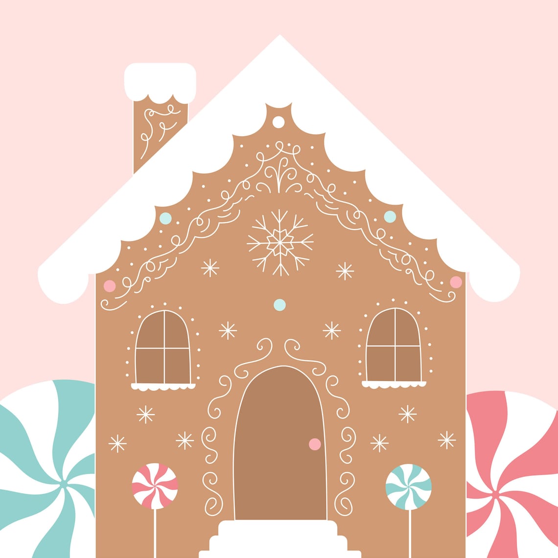 Christmas Gingerbread Candy Clip Art - Christmas Candy, Gingerbread ...