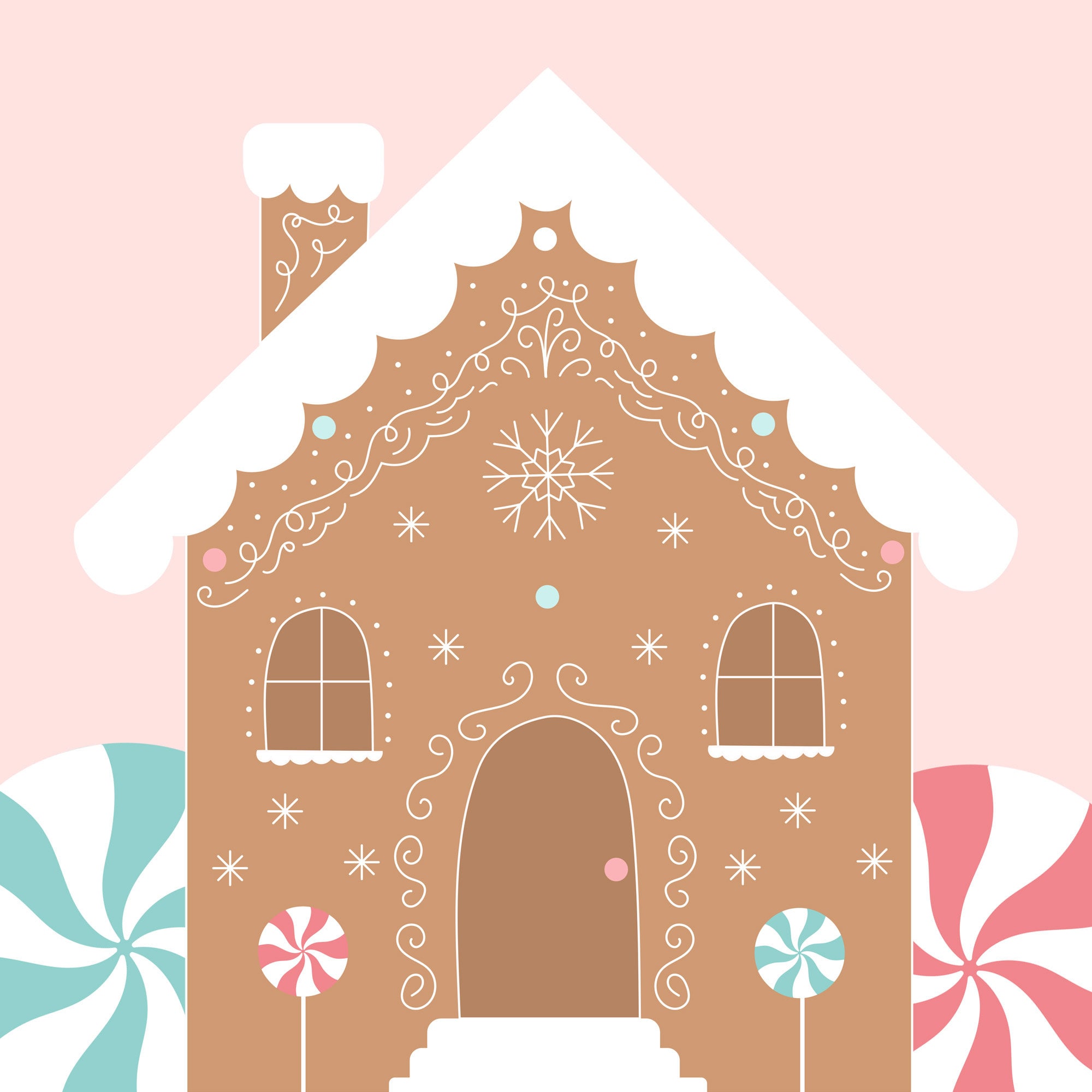 Christmas Gingerbread Candy Clip Art - Christmas Candy, Gingerbread ...