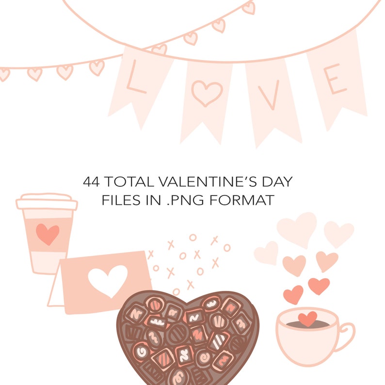 Valentines Day Clip Art Valentine Clip Art, Love Clip Art, Vday Doodles ...