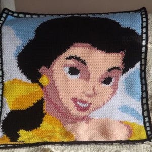 Pattern Grid for Belle Inspired Baby Afghan - Etsy