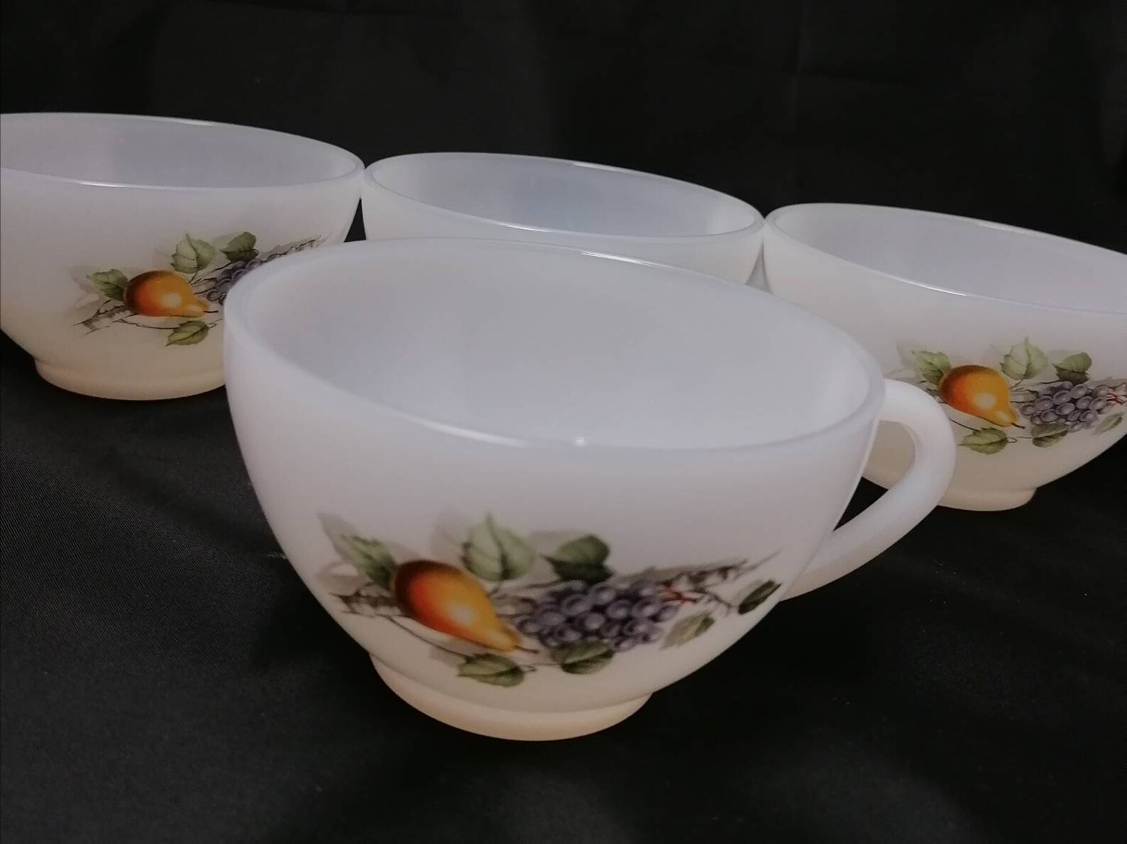 Set 4 Arcopal fruit arcopal fruit de france arcopal kop en - Etsy Nederland