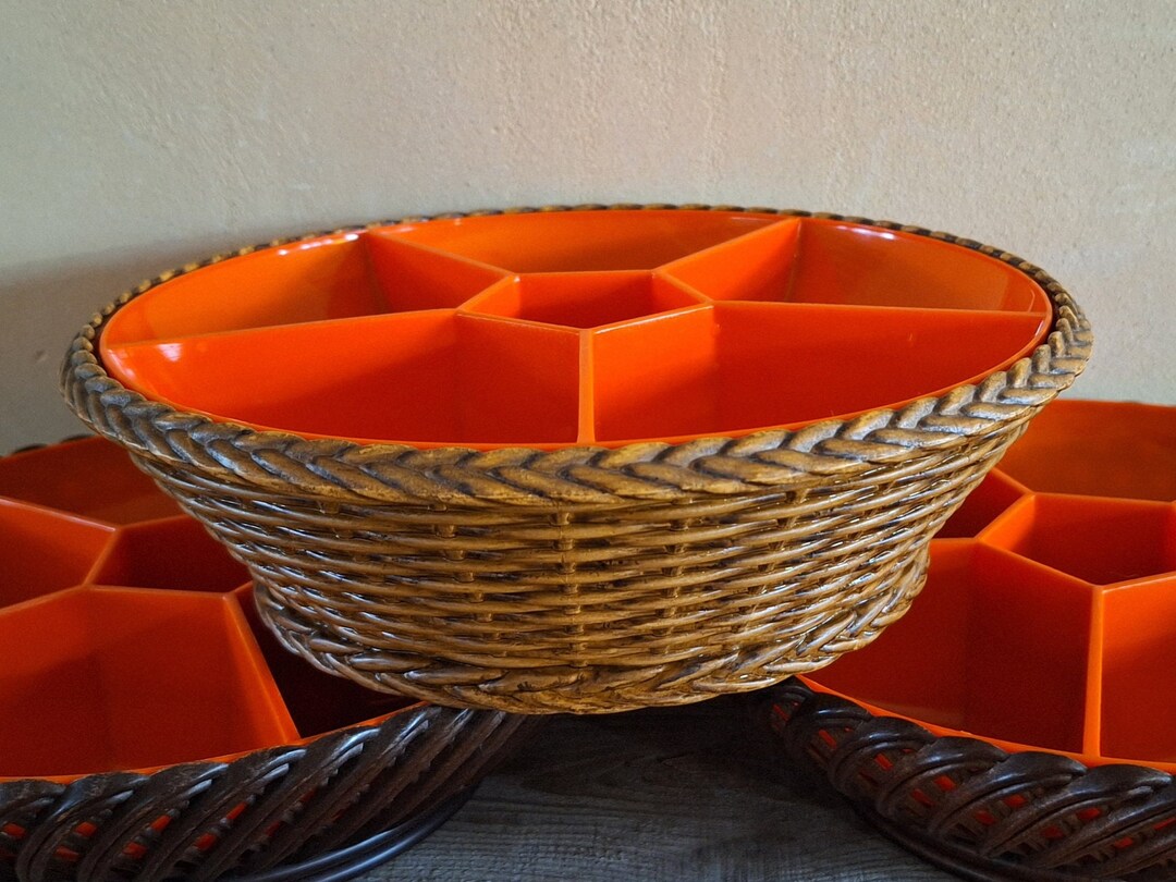 Emsa Plastic Snack Dish, Emsa Orange Serving Dish, Plastic Kitchenware ...