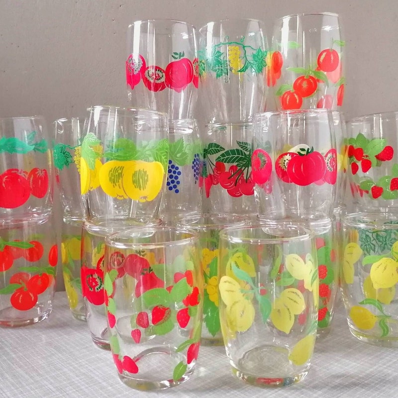 Lemonade Glasses - Etsy