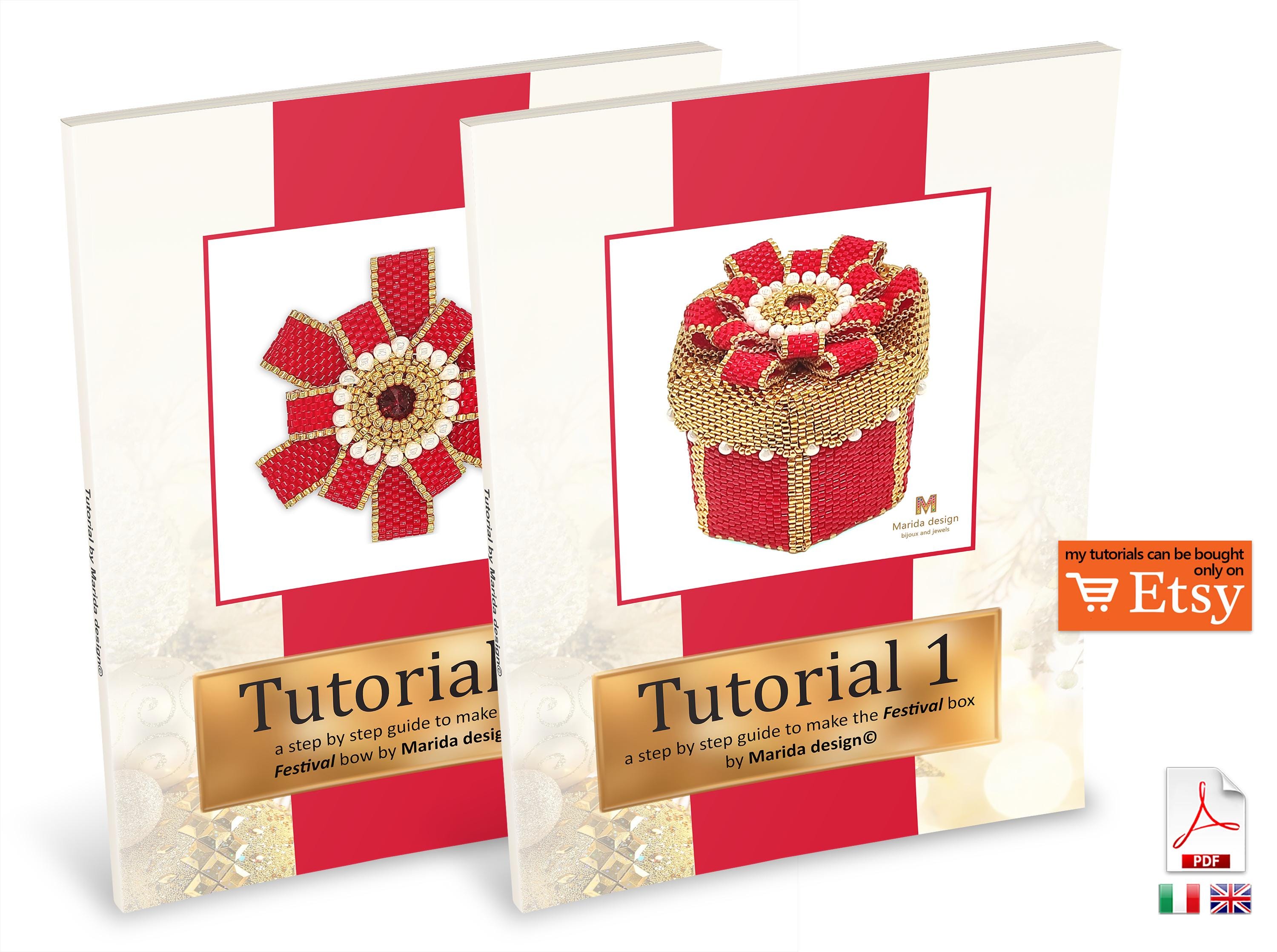 FESTIVAL Tutorial: Bead Weaving Box and Bow - Etsy
