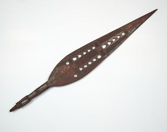 African Wooden Paddle - Etsy