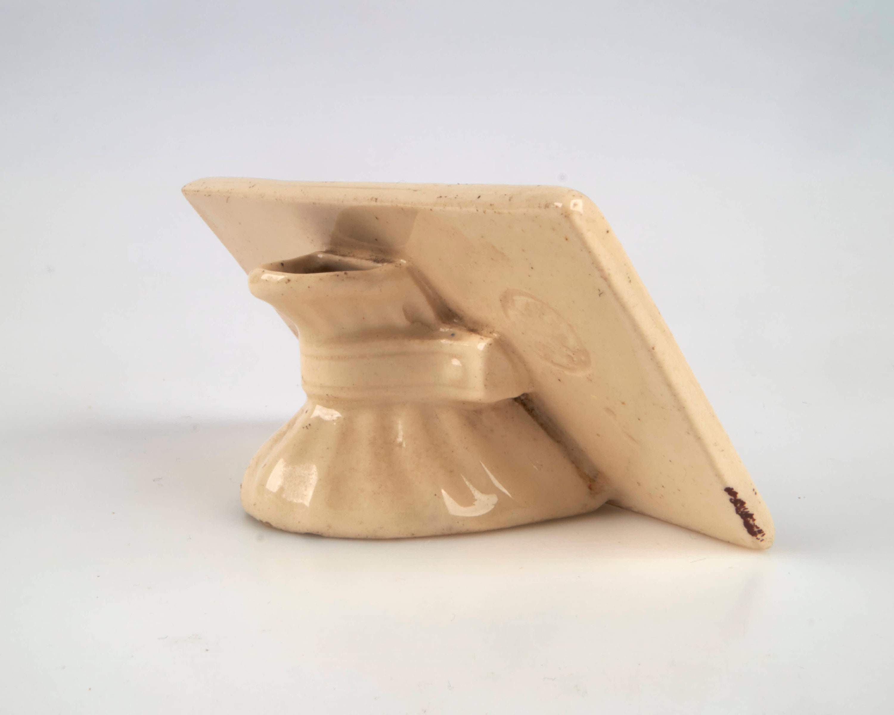 Antique 1880s Macintyre Aesthetic Movement Pottery Menu Holder / Place ...