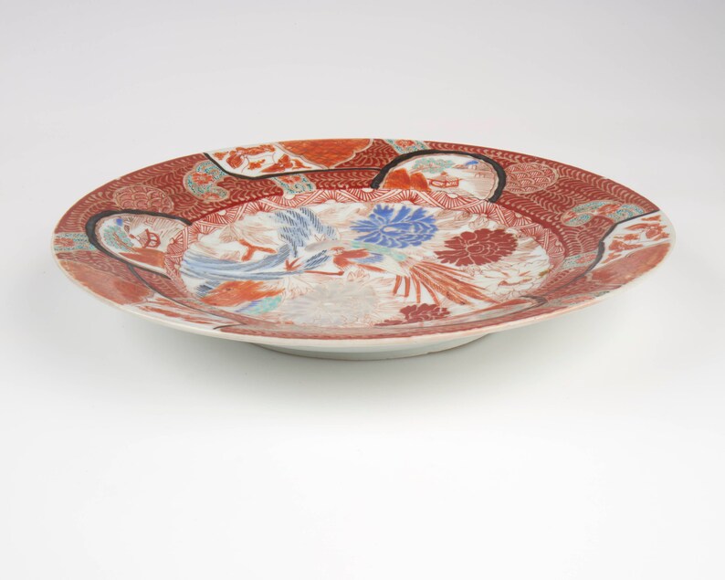 Antique 19th Century Japanese Arita Imari Enamelled Porcelain Plate. No ...