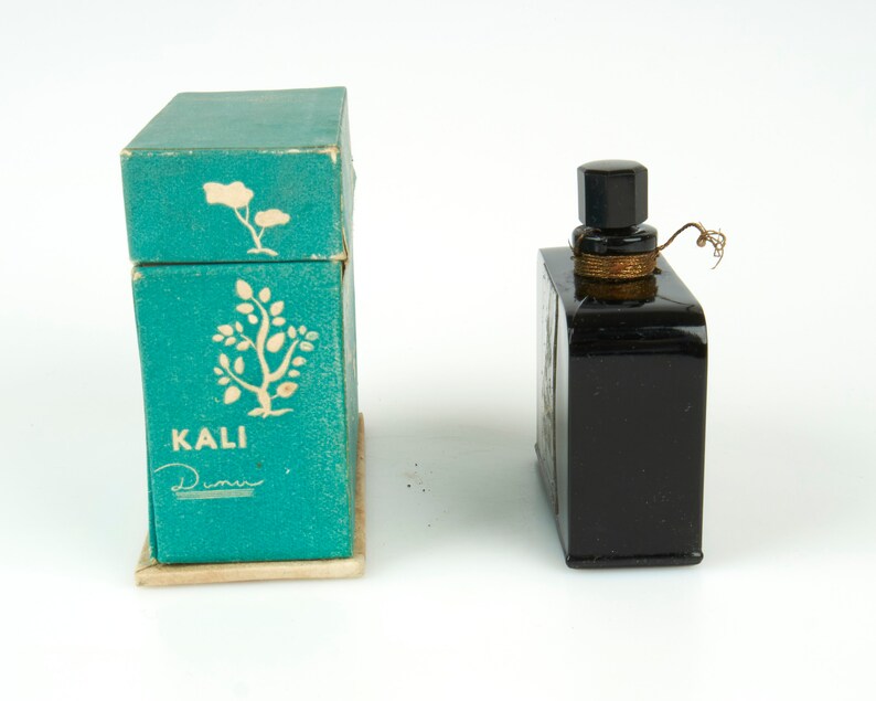 Vintage 1950s-60s Dana 'kali' Boxed Glass Perfume Bottle. - Etsy