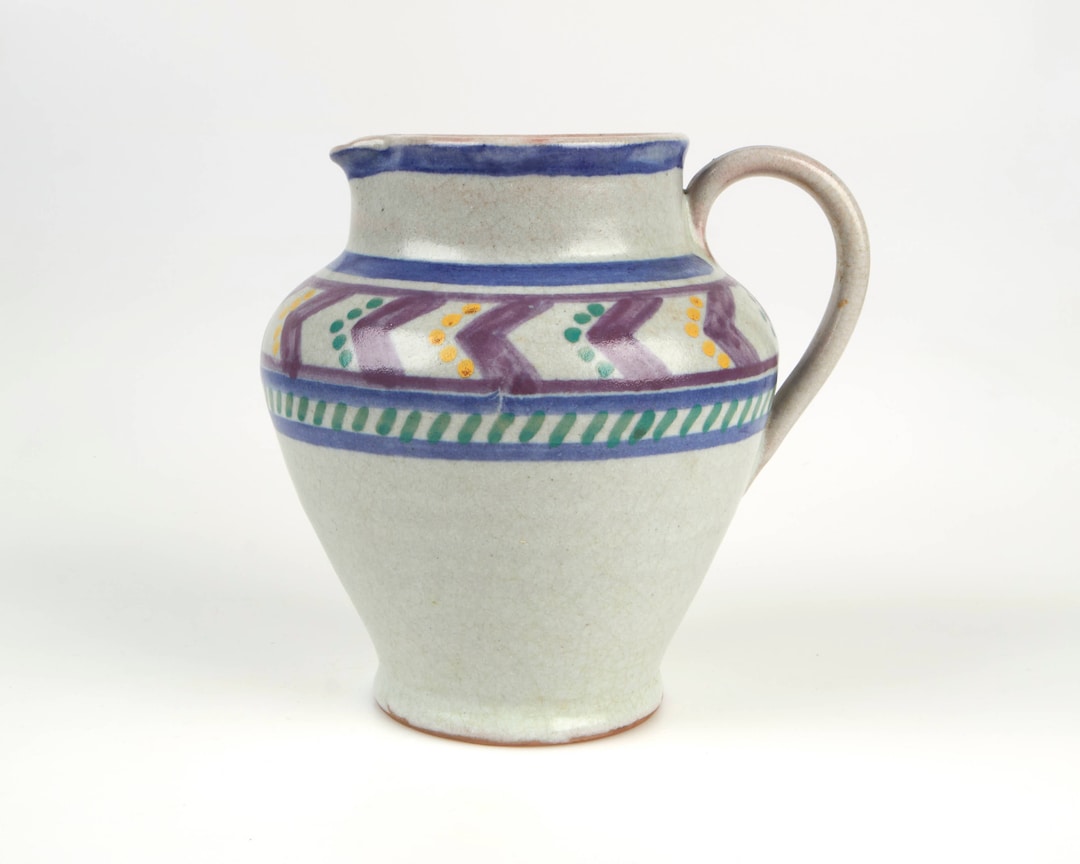 1920s Poole Pottery Art Deco Pottery Jug Designed by Radley Young and ...