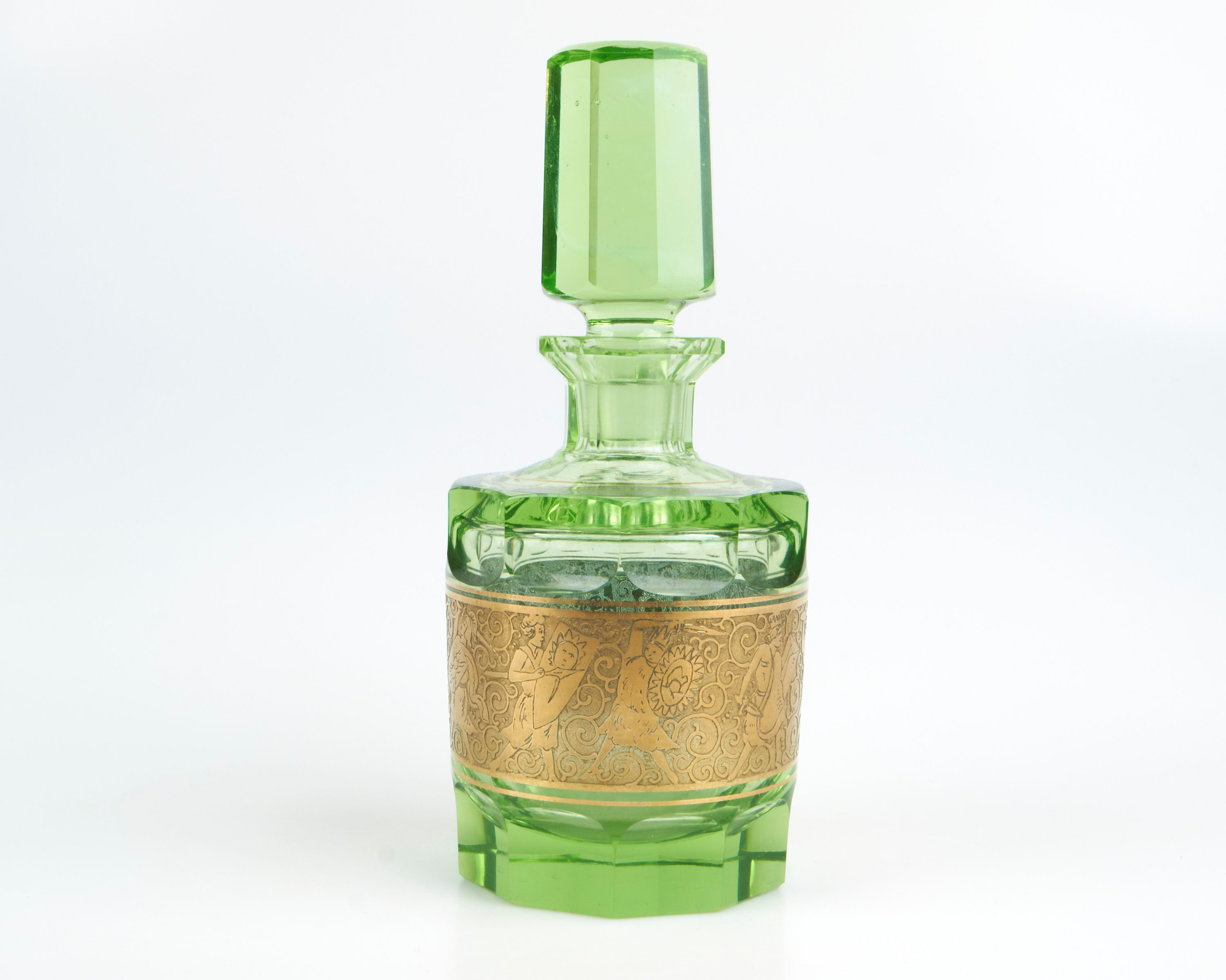 Antique 1920-30s Moser of Karlsbad Art Deco Warrior Oroplastic - Etsy ...