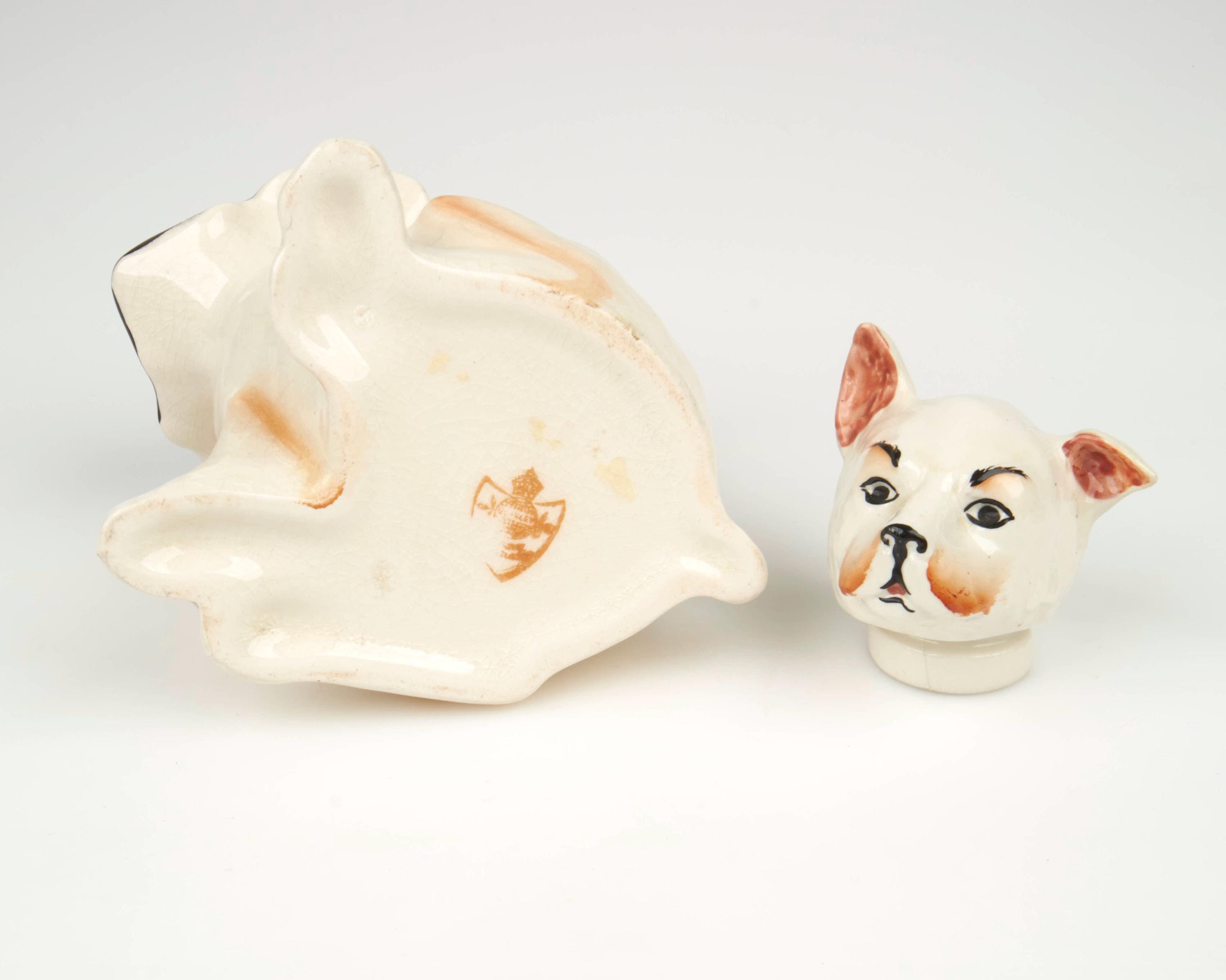 Original 1930s Bursley Art Deco Pottery Tea Pot in the Form of Punch's ...