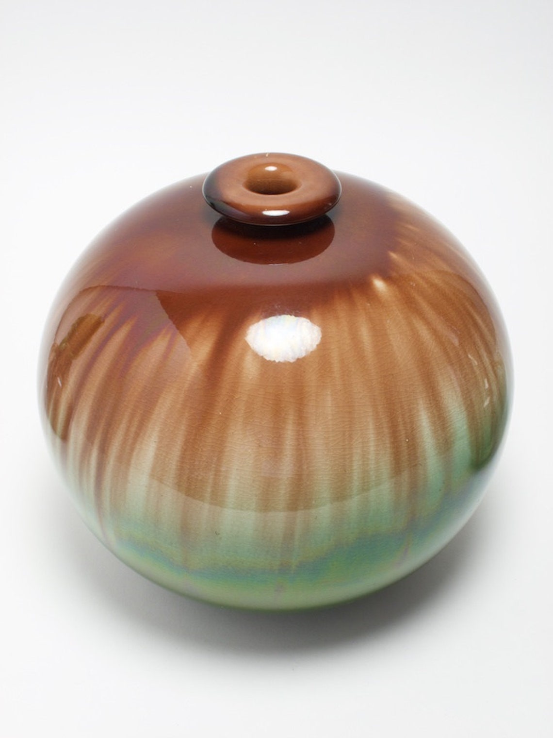 Antique 1870-80s Ault Pottery Vase Probably Designed by Christopher ...