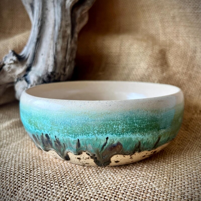 Pottery Shell Bowl - Etsy