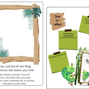 Jungle Themed Writing Prompts for Kids, Printable Sheets for Kids ...