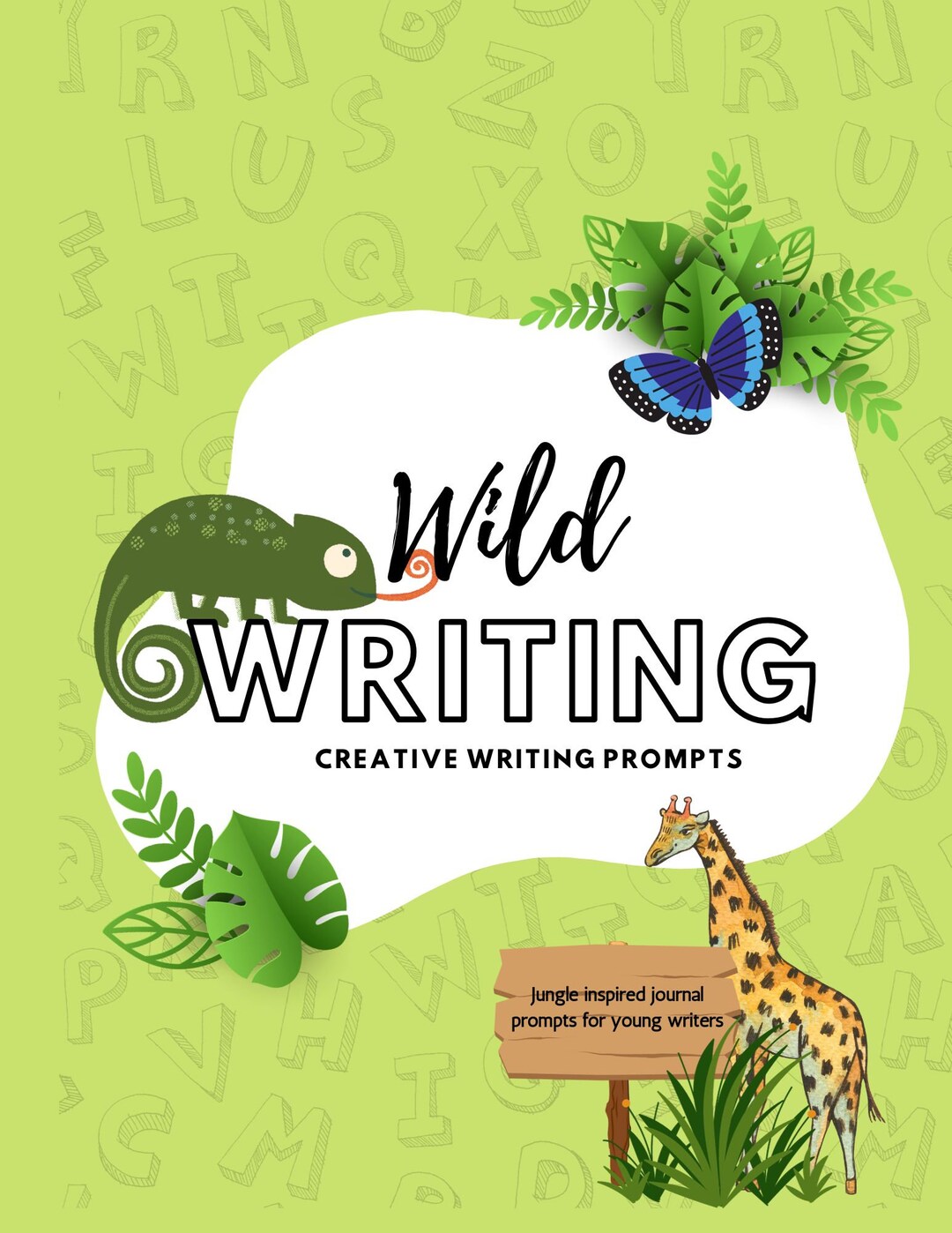 Jungle Themed Writing Prompts for Kids, Printable Sheets for Kids ...
