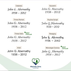 Cremation Urn - Personalized - Cultured Marble - Etsy