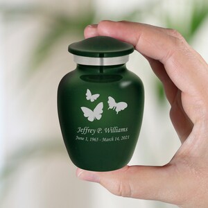 Butterflies Keepsake Cremation Urn - Etsy