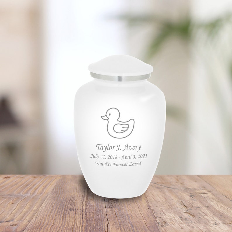 Rubber Duck Baby Infant Child Cremation Urn 7 Colors - Etsy