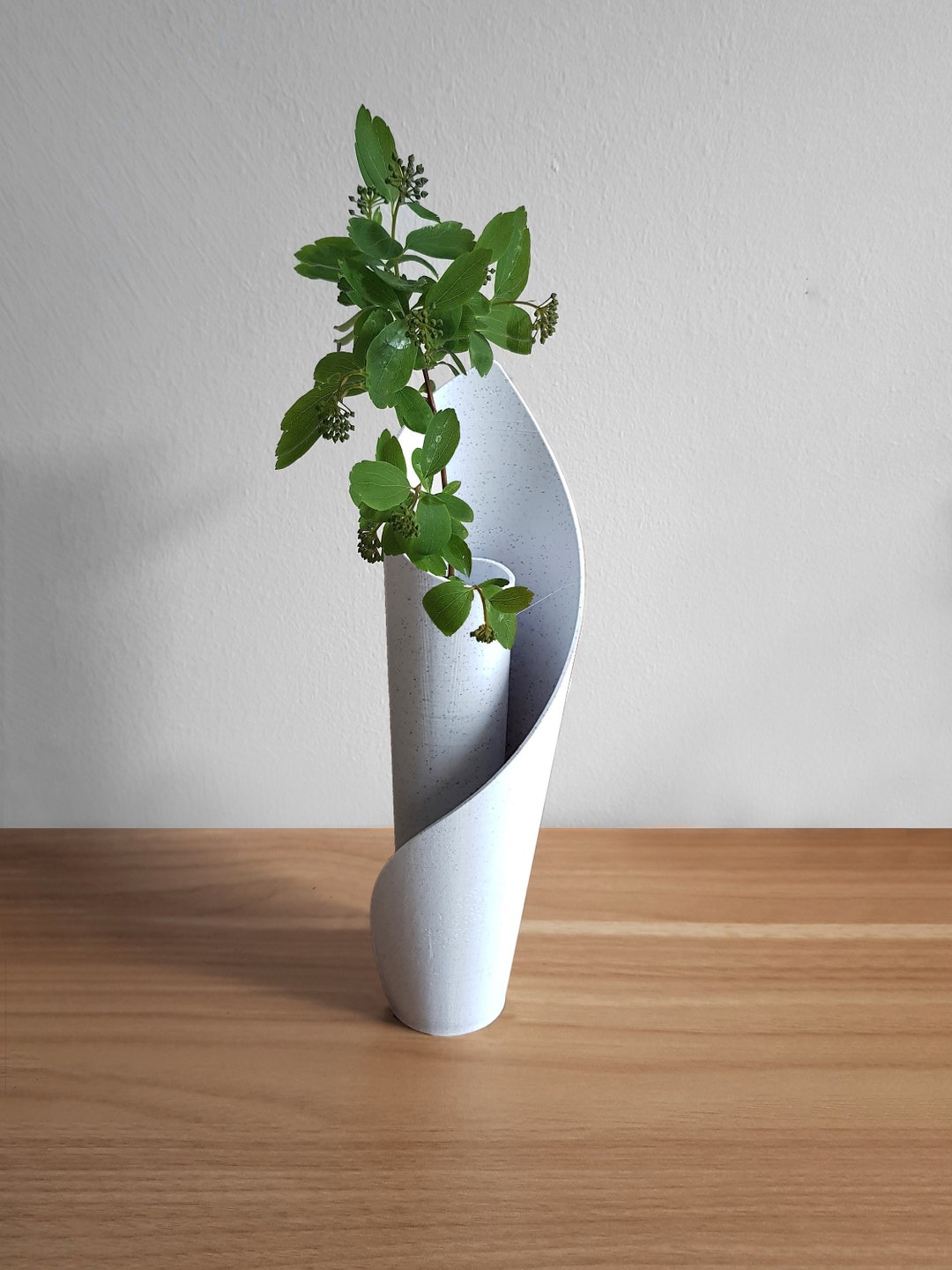 Vase LILY for Lightweight Flowers, Sustainable, Indoor, Modern ...