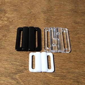 100 X Plastic Clasp 3 Colours Various Sizes - Etsy