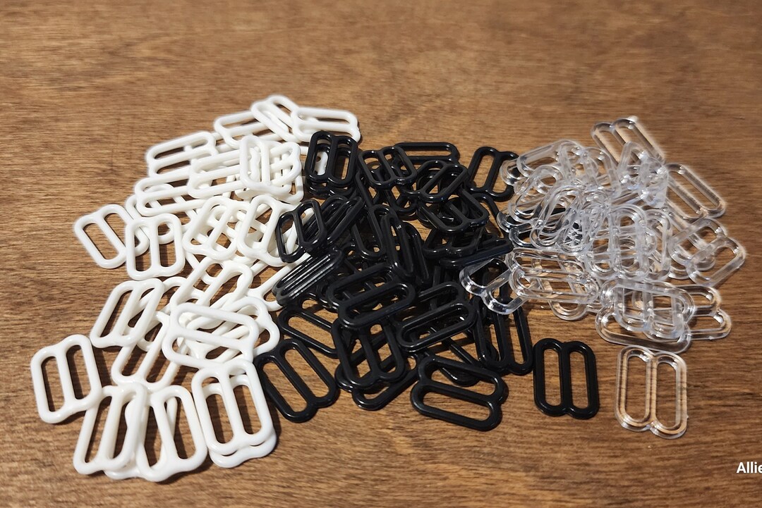 Plastic Sliders – 100 Pack - Polycarbonate or Nylon - Etsy