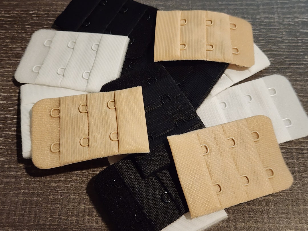 3x2 Hook and Eye Closure Sets - Black, White, Beige - 100 Pieces - Etsy