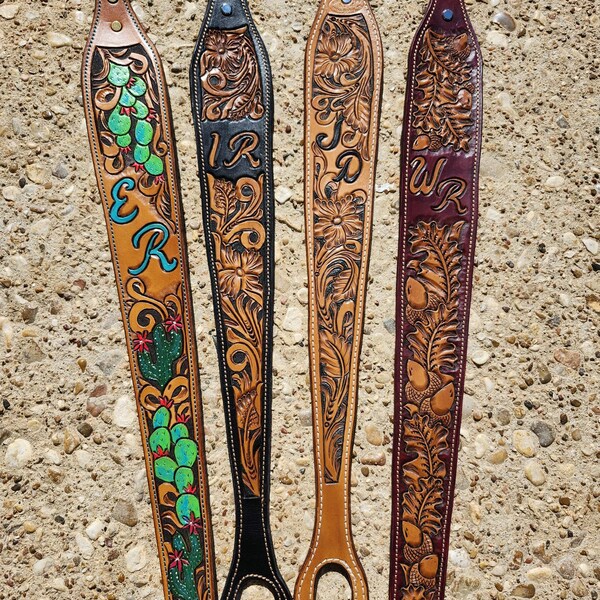 Leather Rifle Sling - Etsy