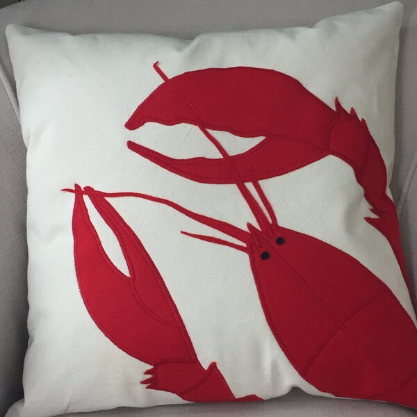 Lobster Pillow - Etsy