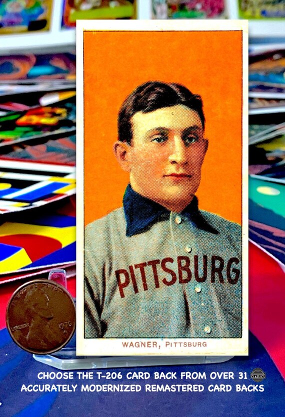 Honus Wagner Front And Back FYI....T206 150 Series Checklist & Their