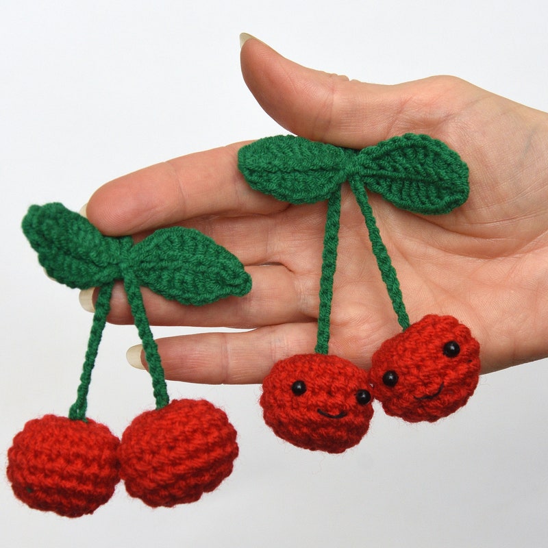 Crochet Cherries - Etsy