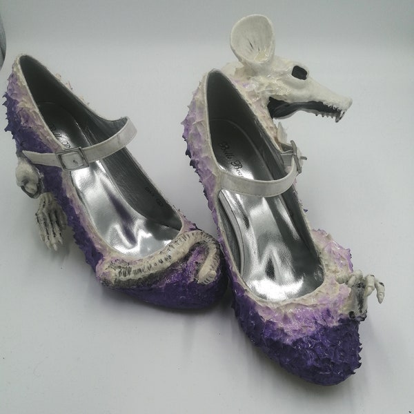 Skull Shoes - Etsy UK