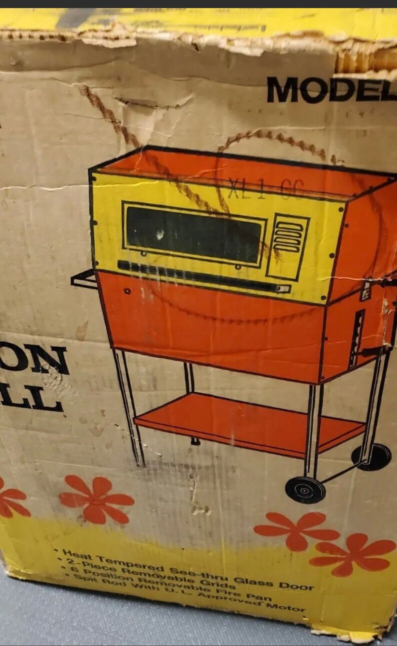 1960's Structo BBQ Grill Deadstock Never Opened Orange/yellow - Etsy