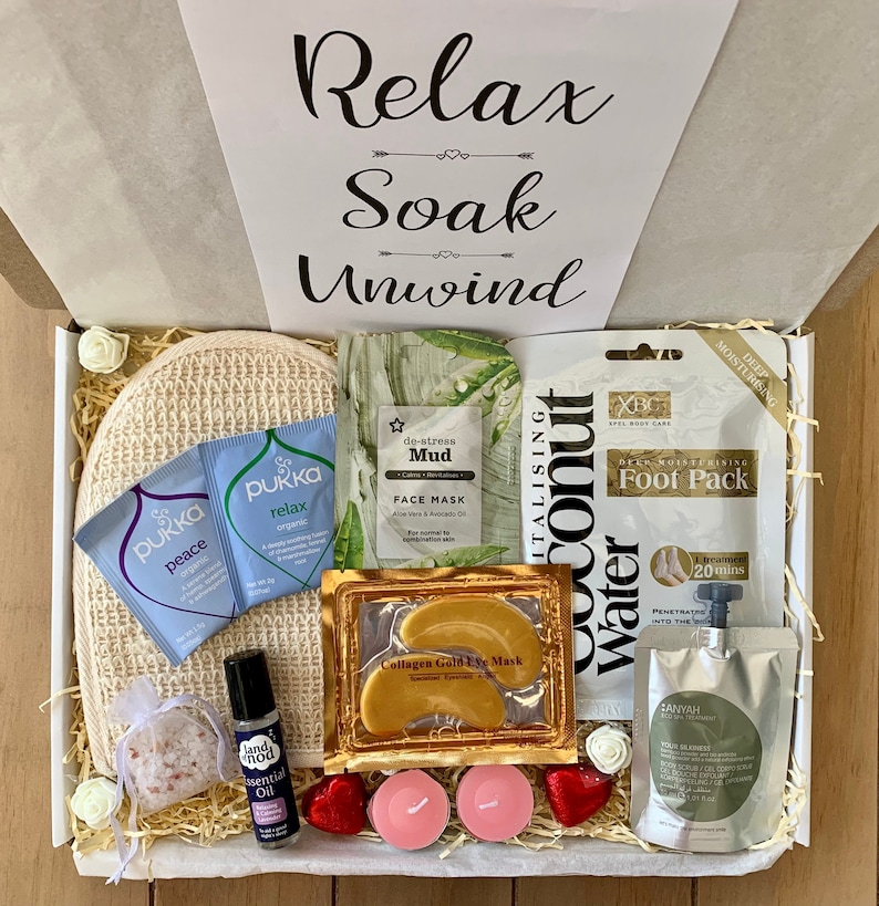 PAMPER HAMPER for Women Spa Gift Box Birthday Gift for Her - Etsy