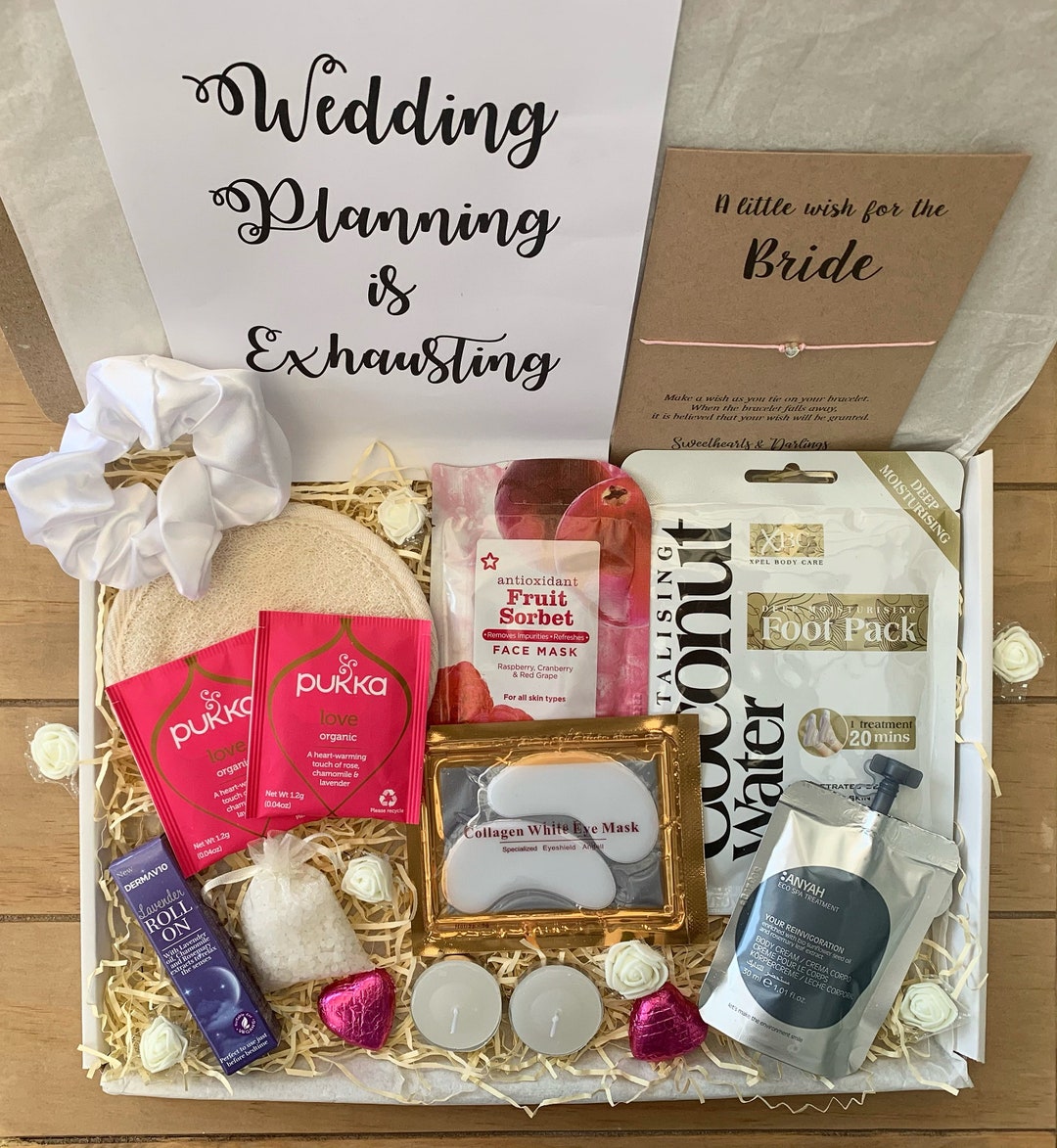 Bride to Be Pamper Gift - Bride Pamper Box , Bride Relaxation Gift ...