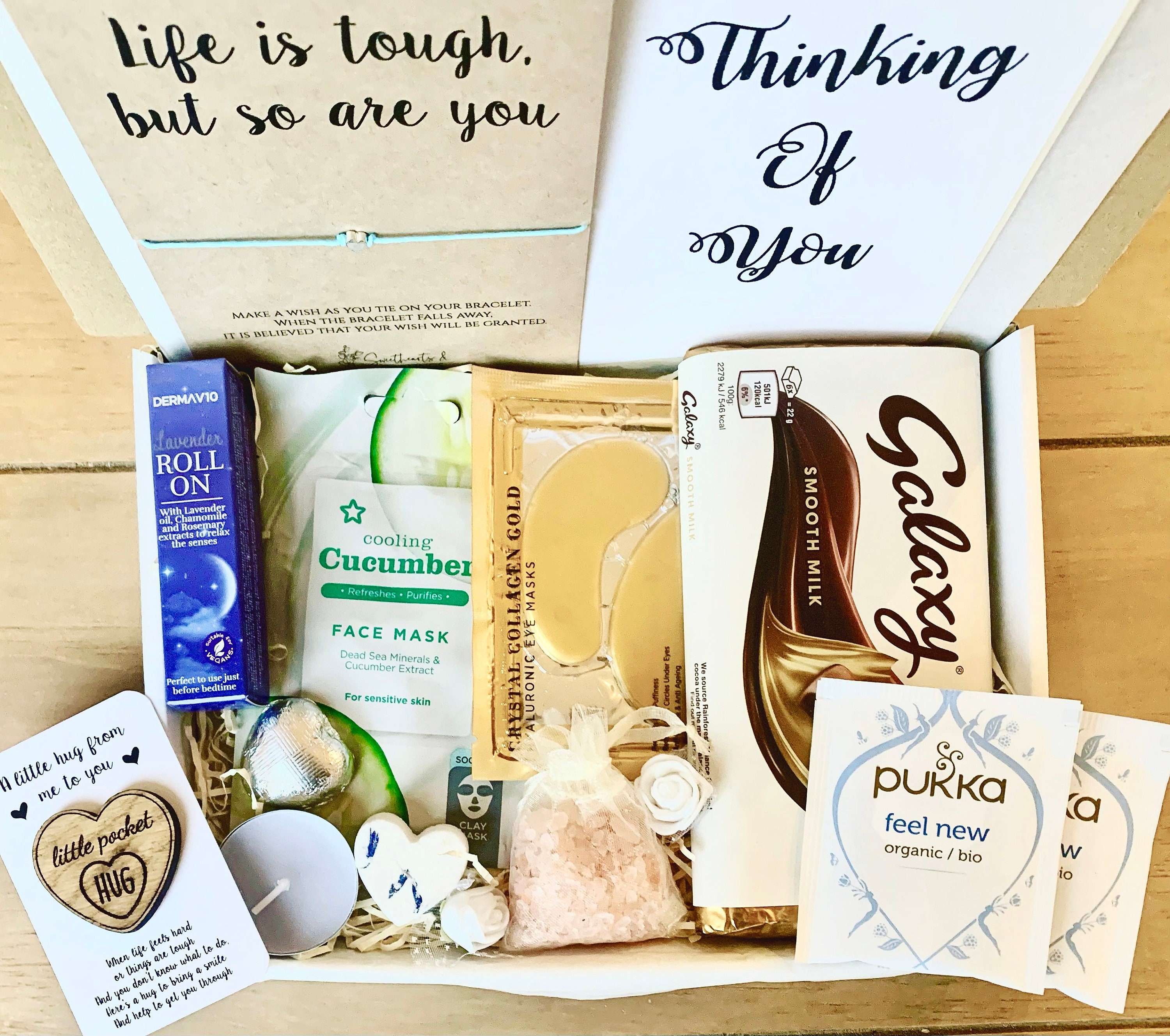 Mini Recovery Get Well Soon Gift - Thinking of You Gift Set - Box for ...