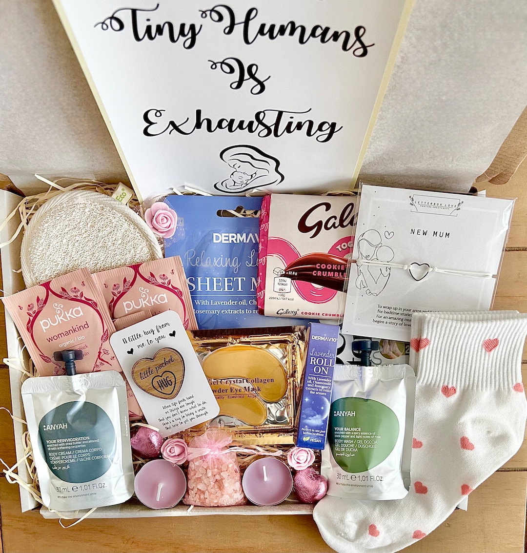 Ultimate New Mum Spa Pamper Gift Box, New Mum Pamper Gift,new Mum Gift ...