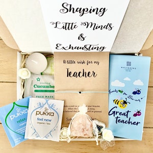 Teacher Gift , Teacher Pamper Gift Box , Best Teacher Gift , Teacher ...