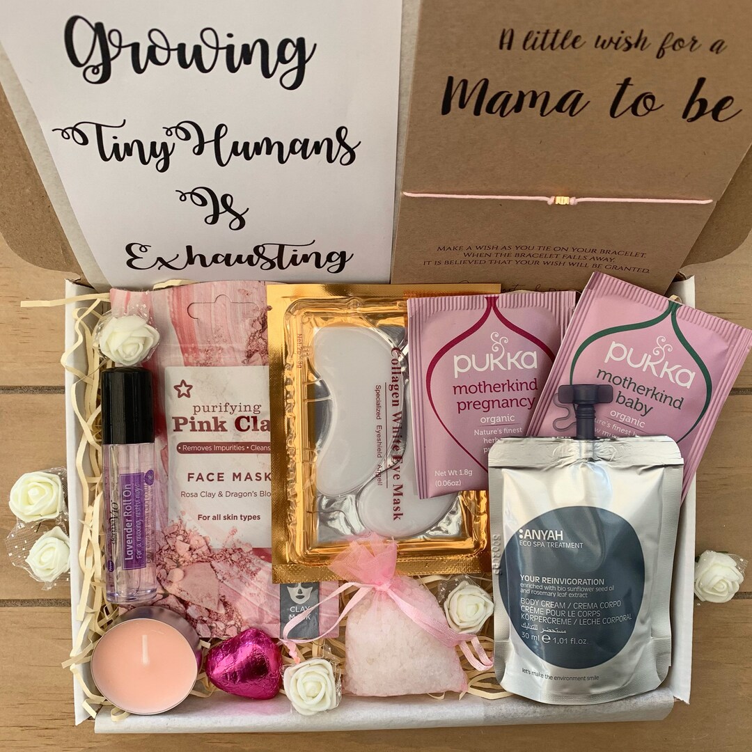 Mini Pregnancy Spa Pamper Gift Box, Maternity Mum to Be Pamper Gift ...