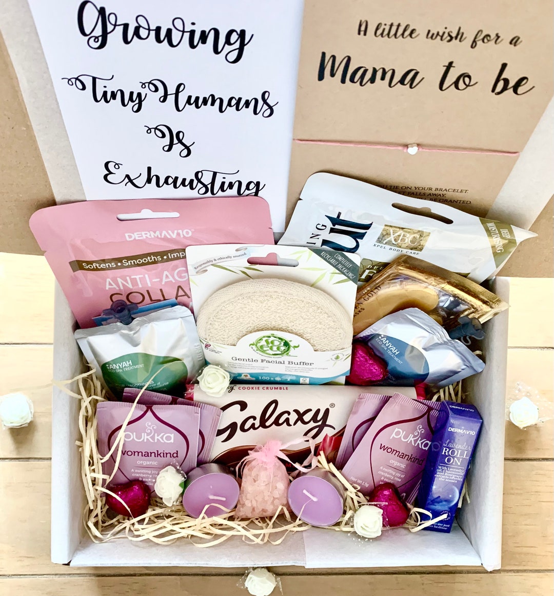Pregnancy Spa Pamper Gift Box , Mum to Be Gift Set, Maternity New Mum Hamper, Baby Shower Gift ...